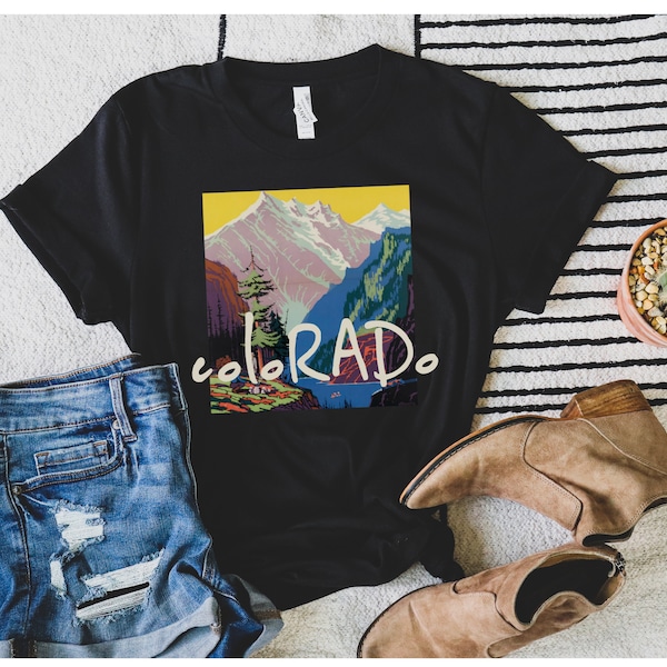 Colorado T Shirt - Etsy