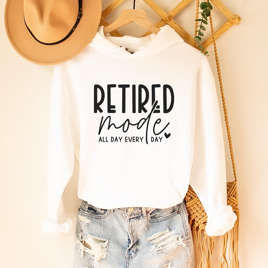 Retirement Hoodie, Retirement Gift, Officially Retired Hoodie, Gift for ...