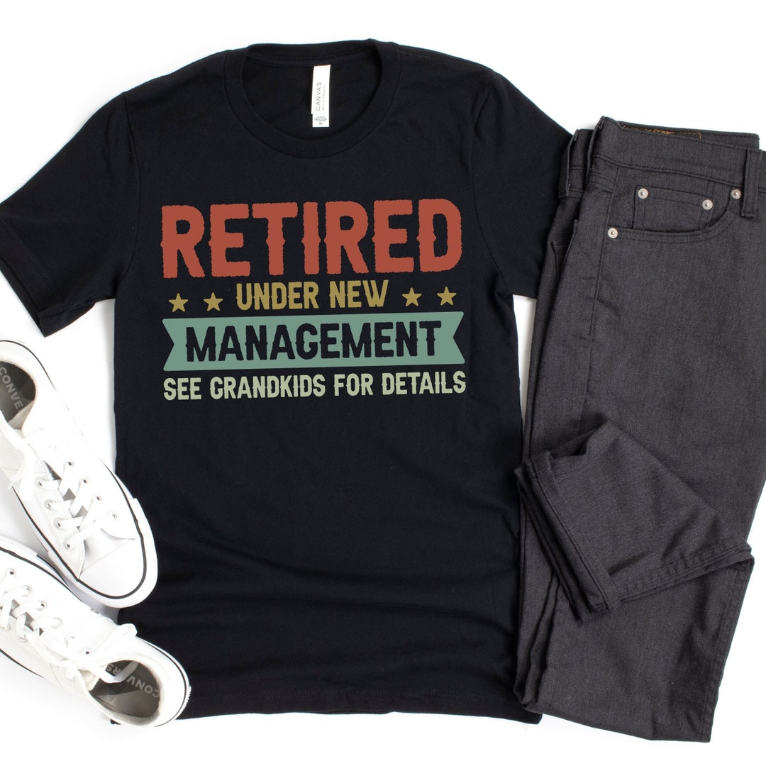 Men's Retirement Shirt, Retired Shirt, Retirement T-shirt Retirement ...