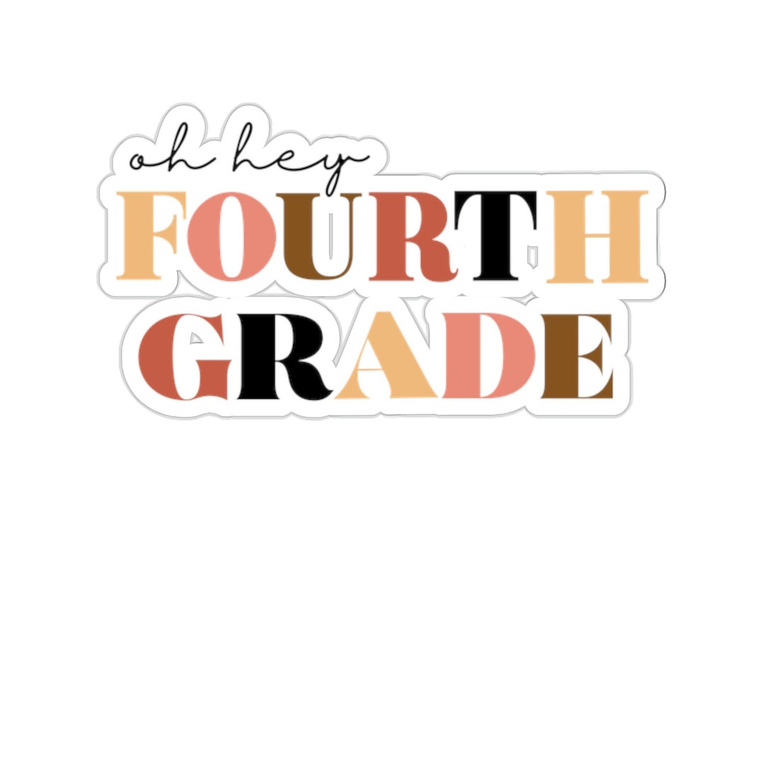 4th Grade Teacher Sticker, Fourth Grade Teacher, Teacher Shirts, Fourth ...