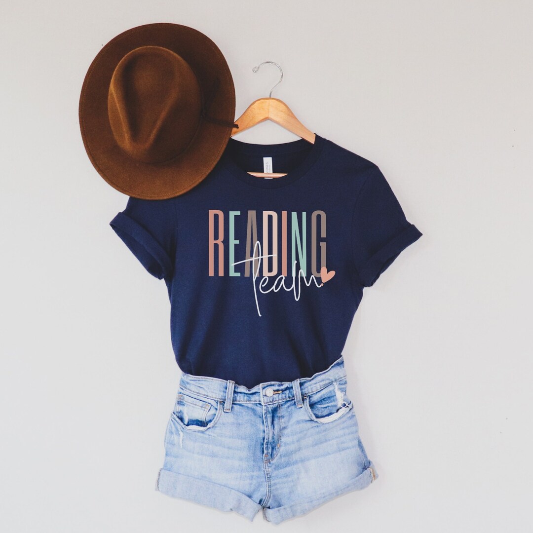 Reading Team Teacher Shirt, Reading Squad Shirt, Reading Specialist ...