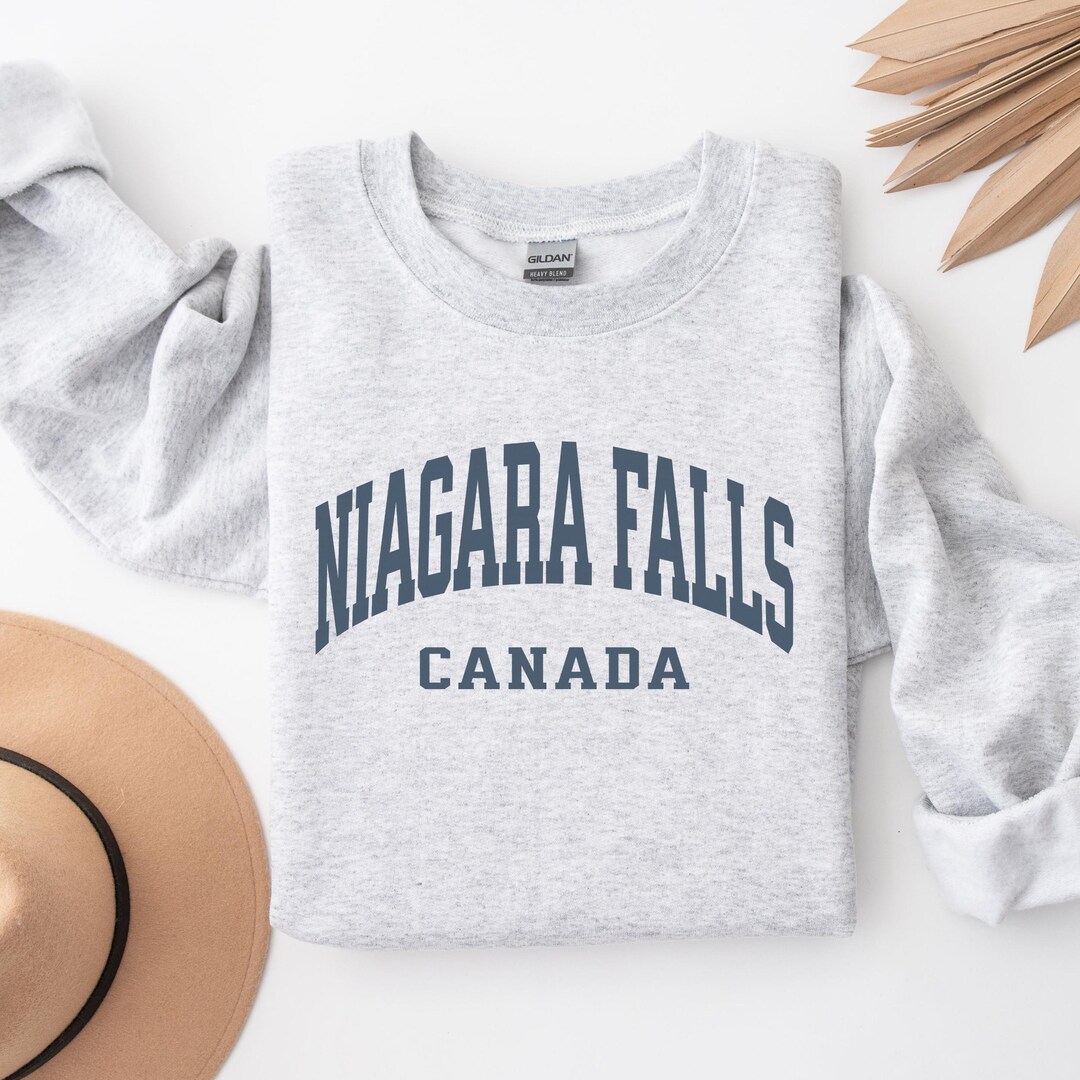 Niagara Falls Sweatshirt, Trendy Niagara Falls Shirt, Canada Trip ...