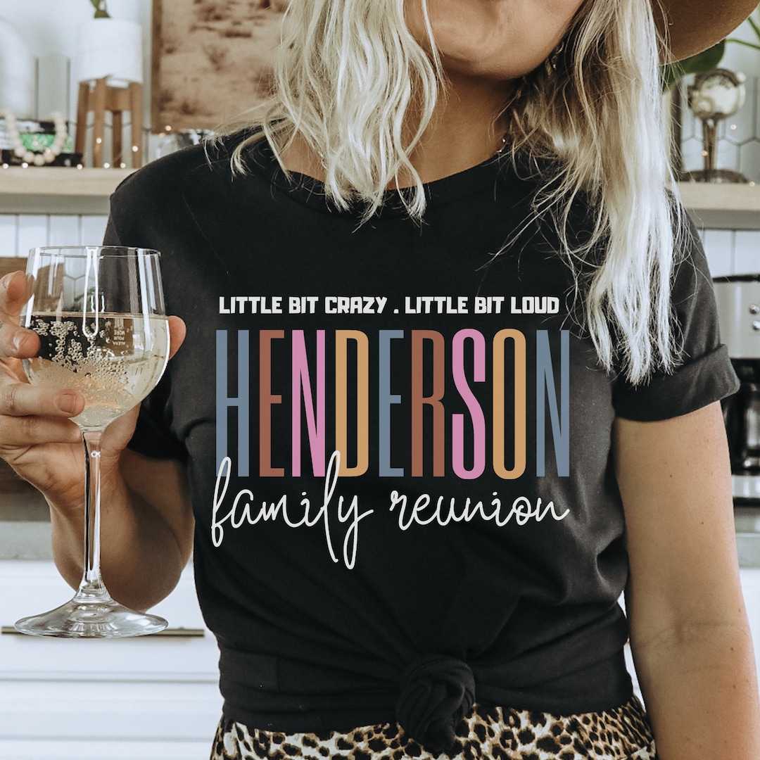 Custom Family Reunion Shirt, Family Shirt, Family Reunion Shirt, Family ...