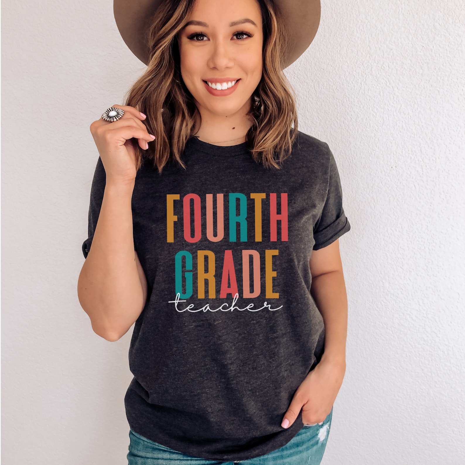 4th Grade Teacher Shirt Fourth Grade Teacher Teacher Shirts - Etsy