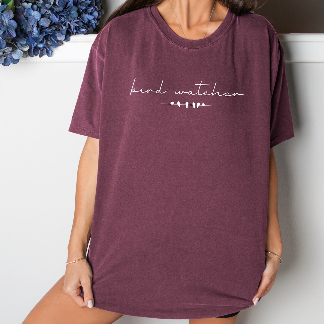 Birding Shirt, I Watch Birds, Bird Gifts, for Birders, Funny Bird ...