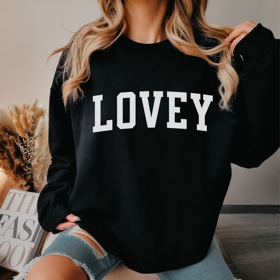 Lovey Sweatshirt | Lovey Gift | First Time Lovey | Lovey Christmas ...