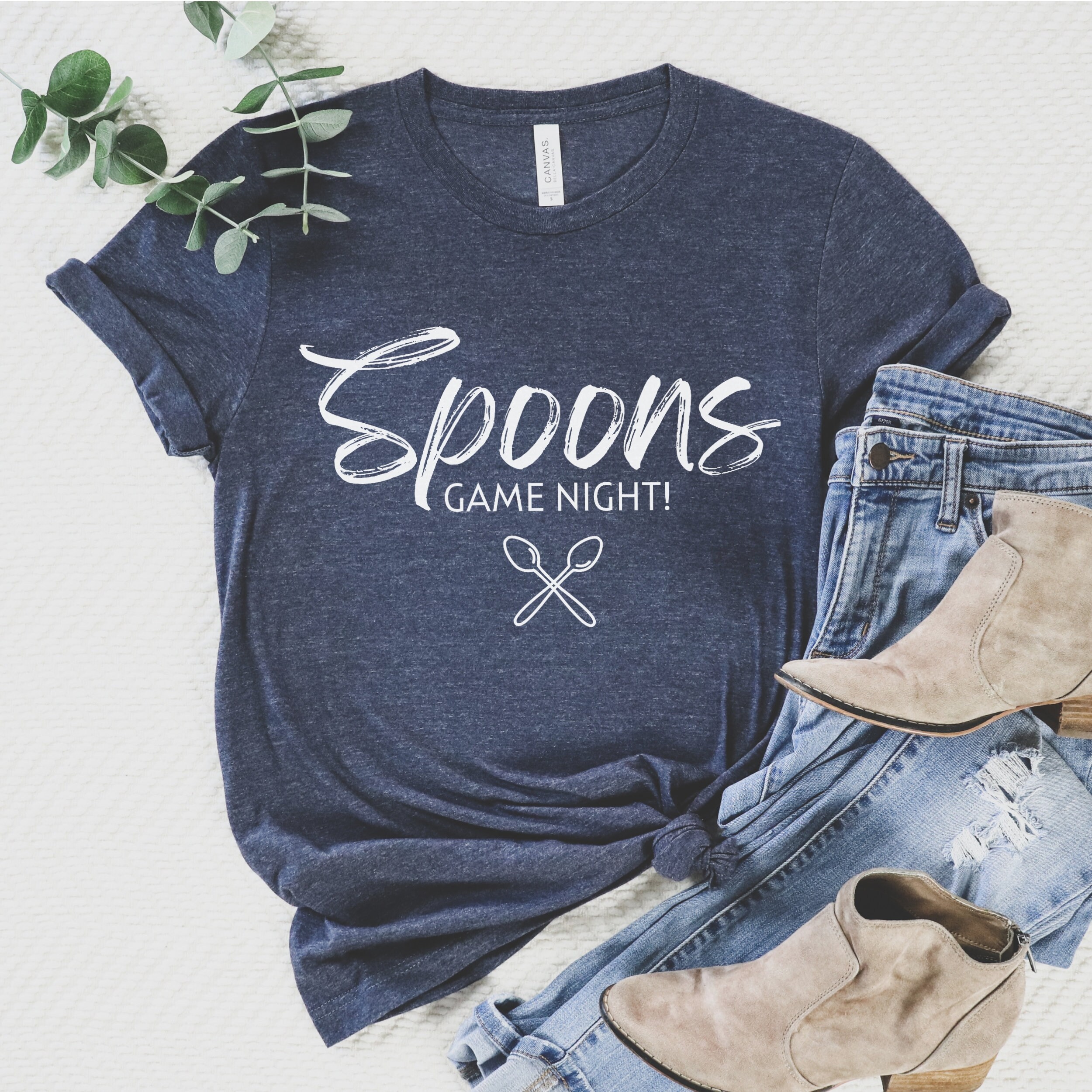 Spoons Card Game Shirt Spoons Night Funny Graphic Tees - Etsy