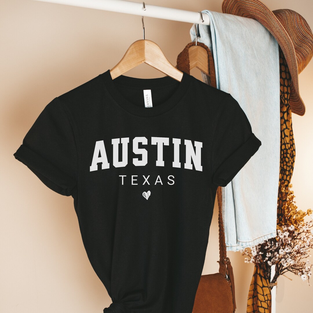 Austin Shirt, Trendy Preppy Austin, Austin Texas Shirt, Gift for Texan ...