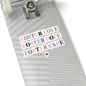 Foster Care Sticker Foster Care Gift Foster Team Foster Mom - Etsy