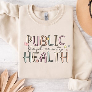 Custom County Public Health Saves Lives Shirt, Public Health Sweatshir ...