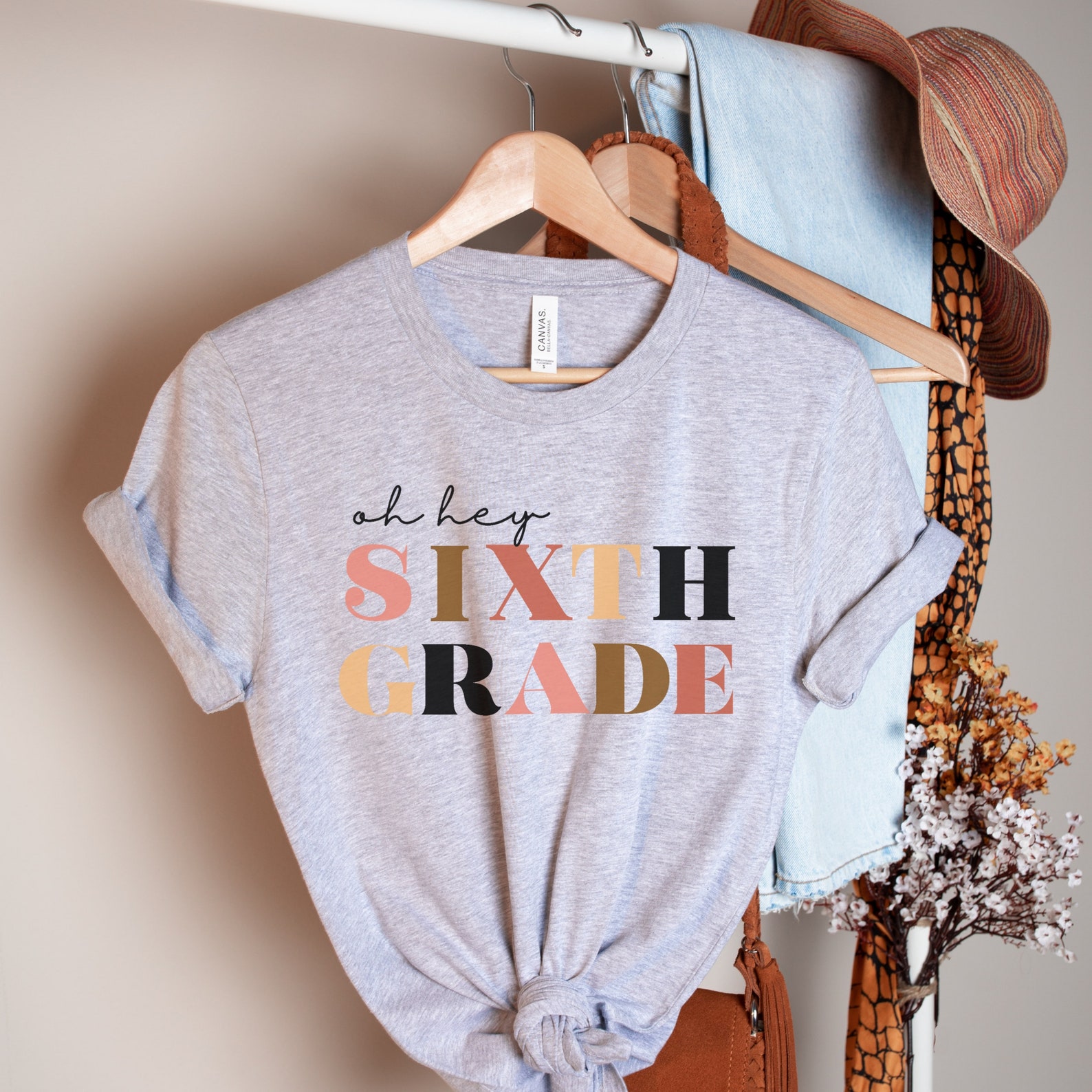 Sixth Grade Teacher Shirt 6th Grade Teacher T-shirt Sixth | Etsy