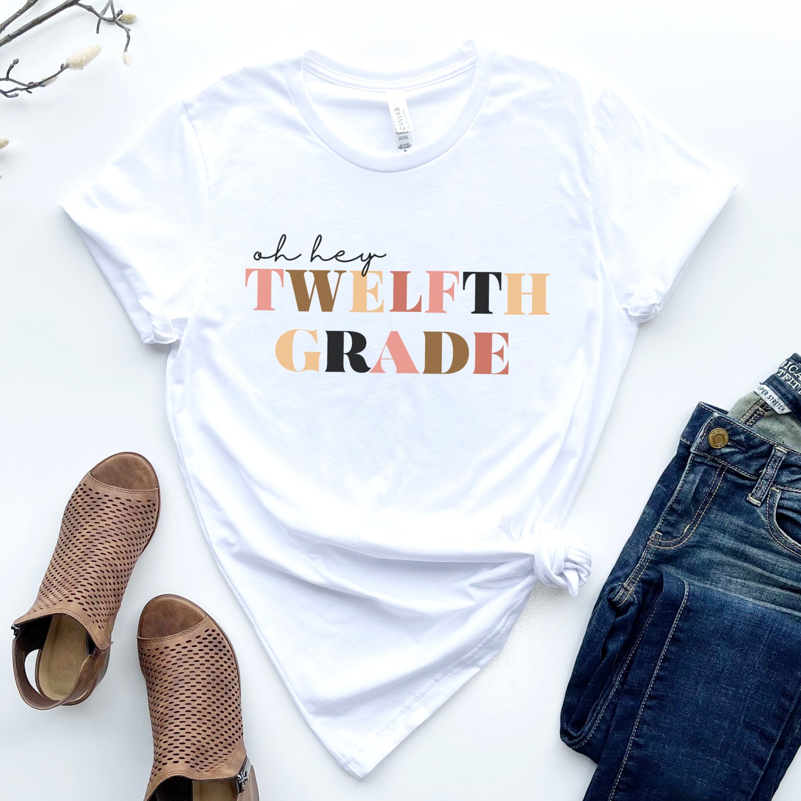 Twelfth Grade Shirt, 12th Grade Teacher Shirt, Senior 2021 Shirt ...