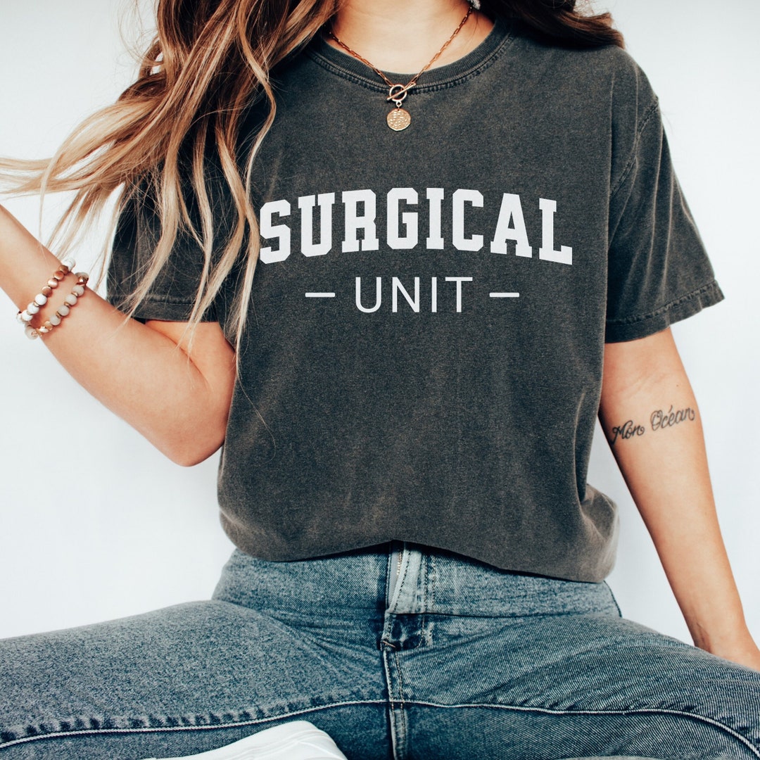 Surgical Unit Surgical Team Shirt Operating Room Nurse Shirt Surgical ...