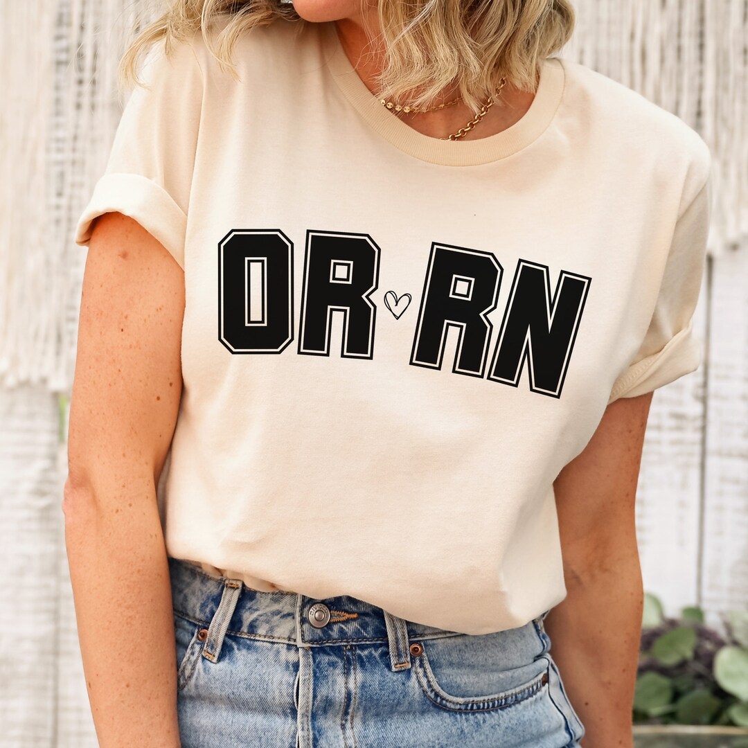 OR Nurse Shirt Operating Room Nurse Shirt OR RN Shirt Surgery Nurse ...