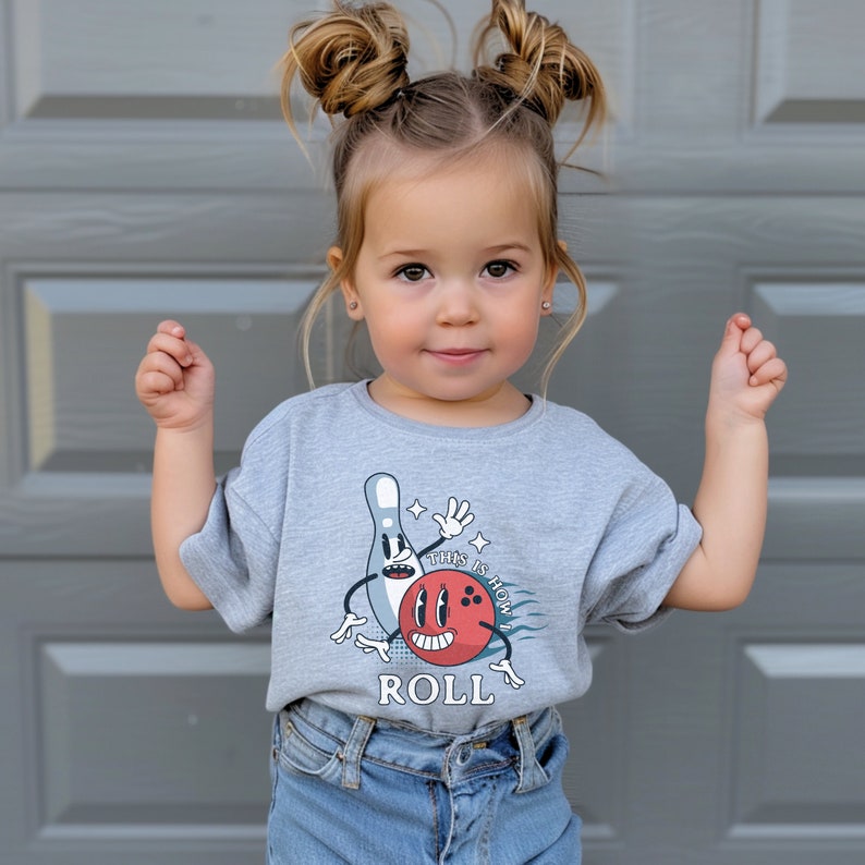 Kids Bowling Shirt, Bowling League Shirts, Kids Bowling Party Shirt ...