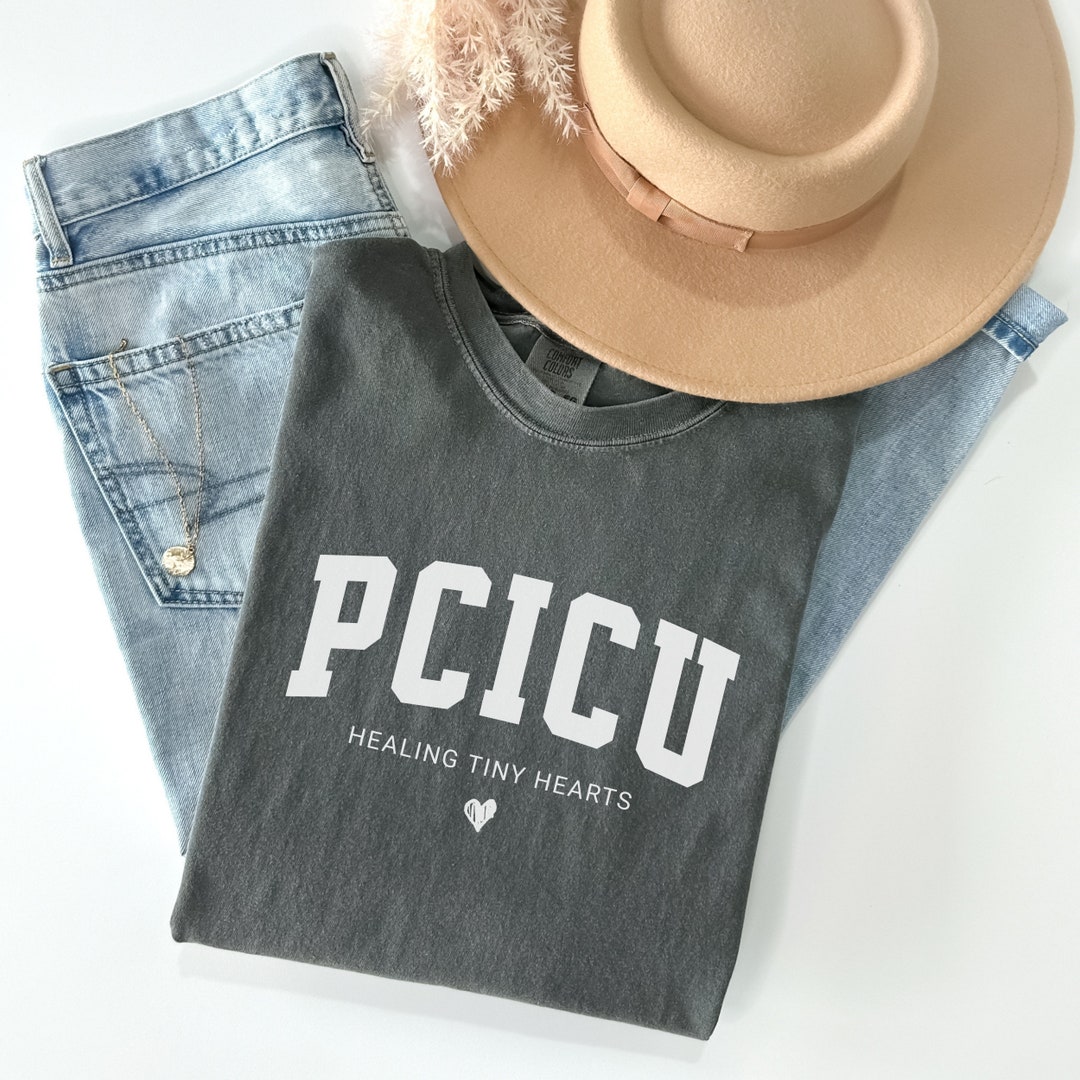 PCICU Nurse Shirt, Pediatric Cardiac Icu Nurse Tshirt, PEDS ICU Nurse ...