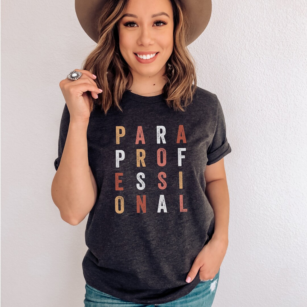 Paraprofessional Shirt Para Teacher Shirt Para Shirt Para - Etsy