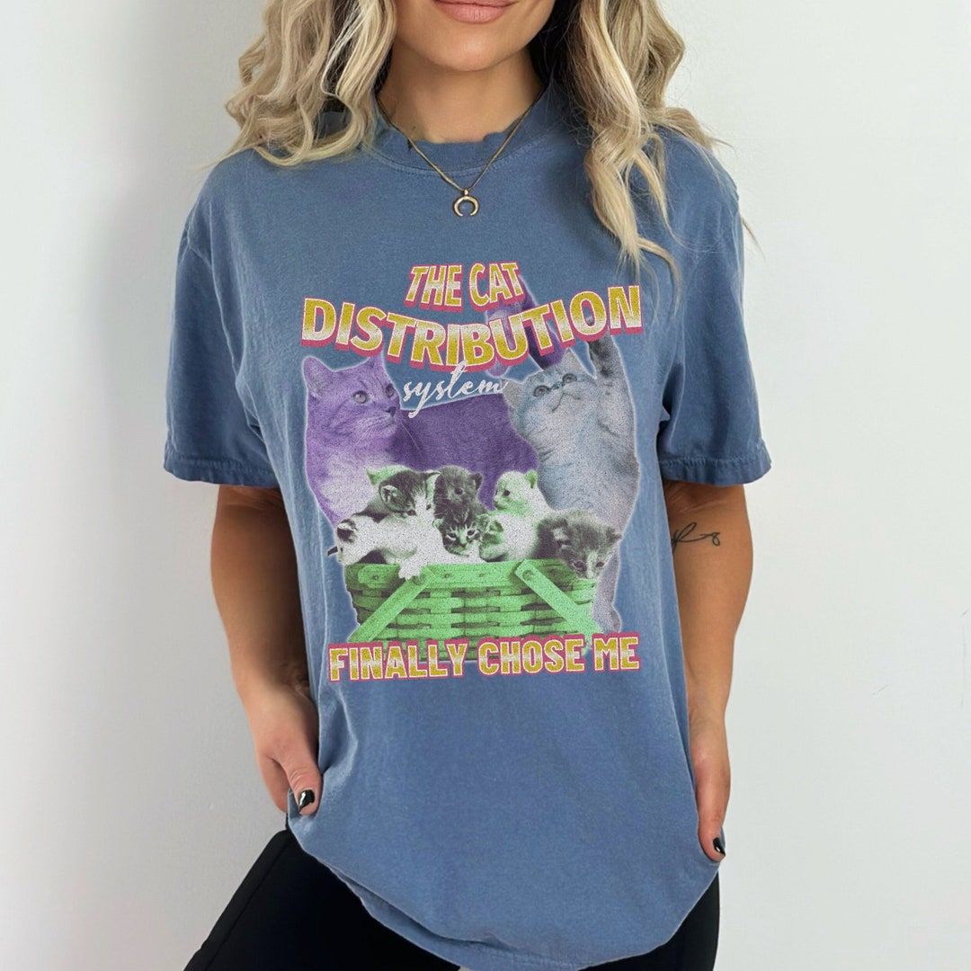 Retro Custom Cat Bootleg Shirt, Cat Bootleg Retro 90's Tee, Cat Mom ...