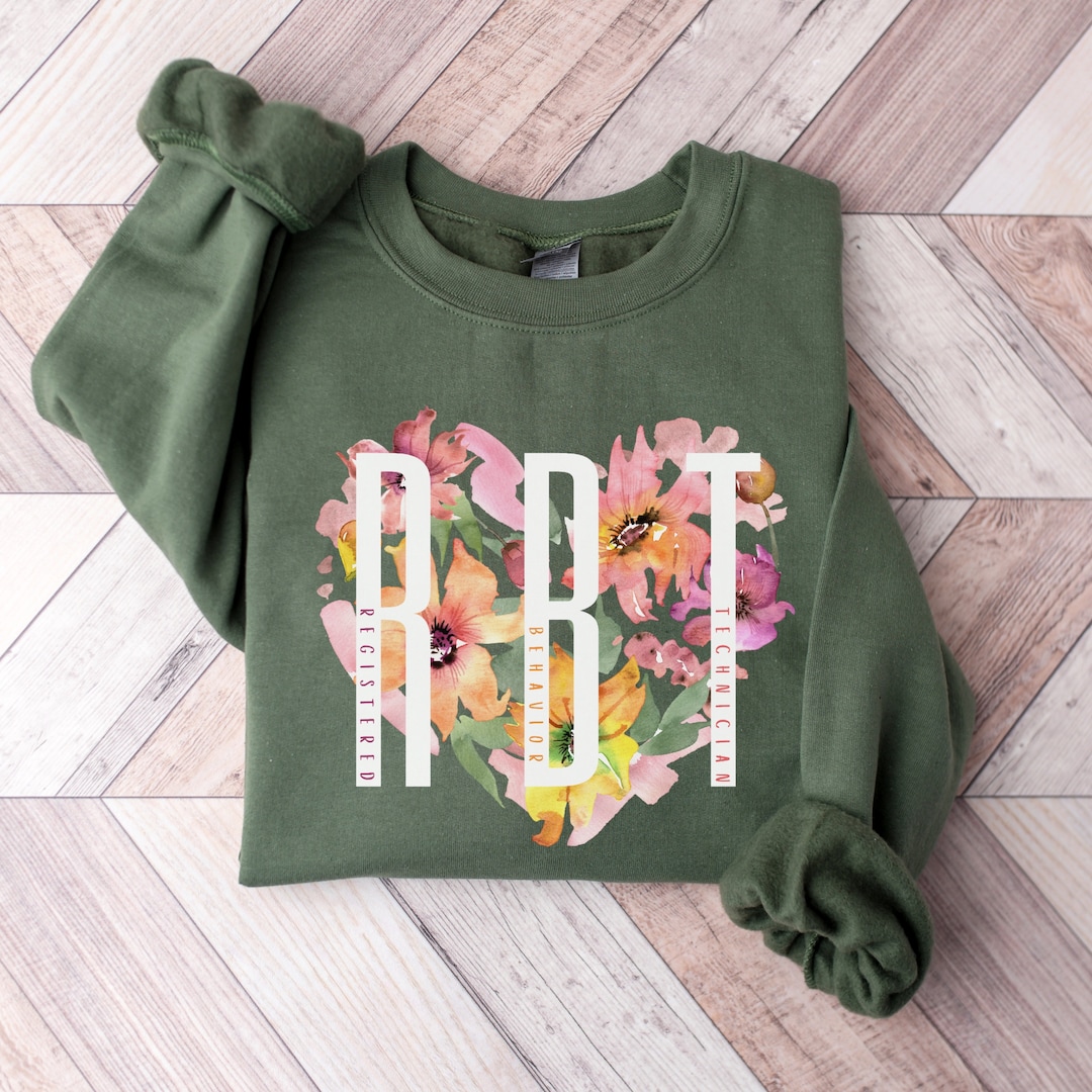 RBT Sweatshirt,aba Sweat,behavior Specialist Crewneck,aba Crewneck ...