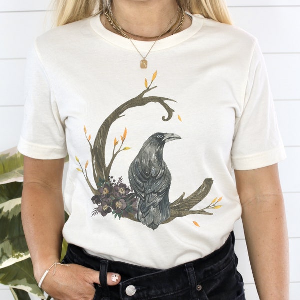 Crow Shirt - Etsy