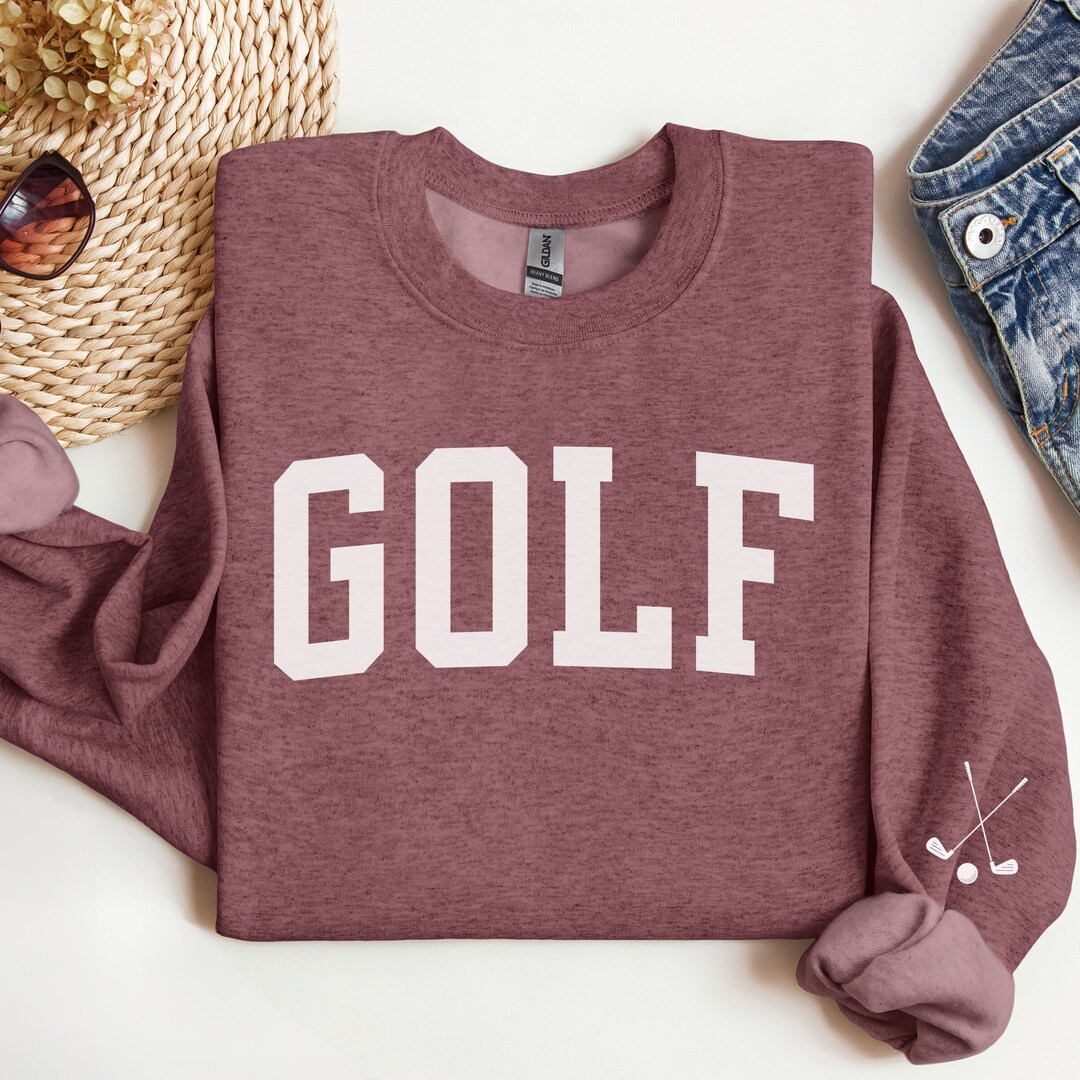 Golf Sweatshirt Women's Golf Shirt Girls Golfing Shirt Female Golf ...