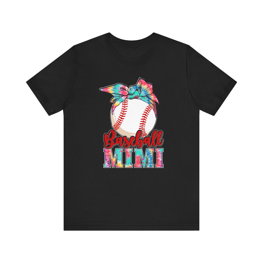 Baseball Mimi Shirt, Custom Grandma Baseball Gift, Baseball Mimi, Cute ...