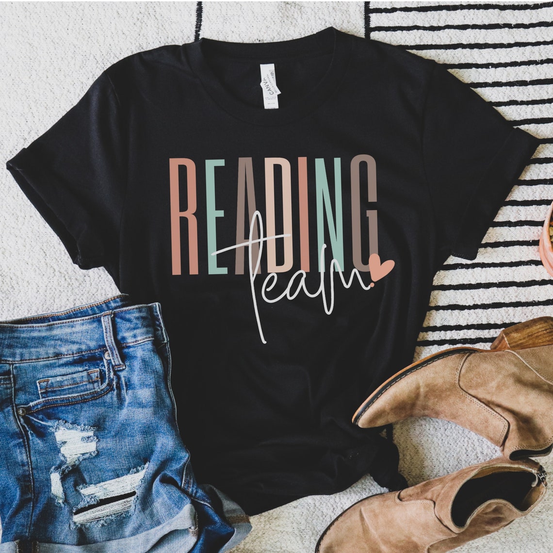Reading Team Teacher Shirt, Reading Squad Shirt, Reading Specialist ...
