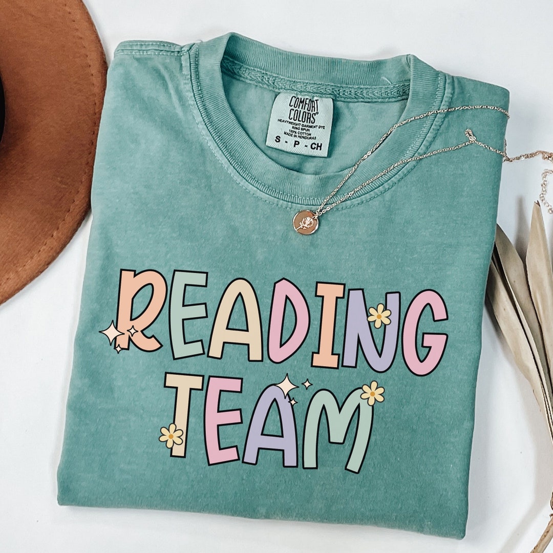 Reading Team Teacher Shirt, Reading Squad Shirt, Reading Specialist ...