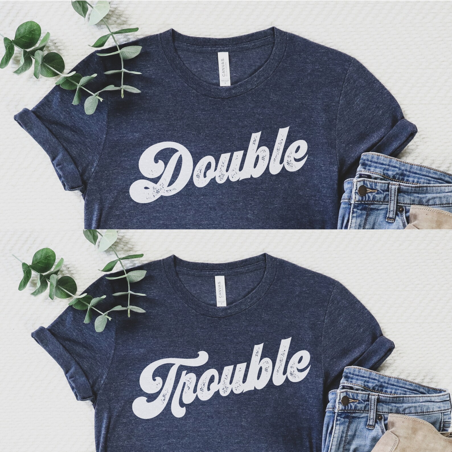 Funny Twin Matching Shirts, Funny Twin Shirts, Twin Birthday Shirts ...