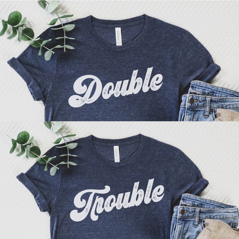Funny Twin Matching Shirts Funny Twin Shirts Twin Birthday - Etsy