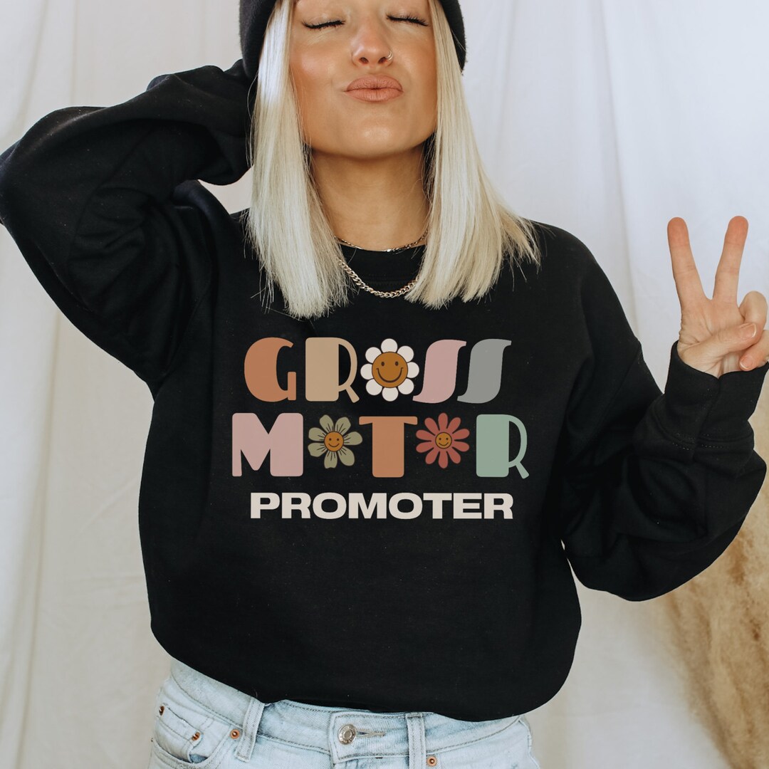 Cute Physical Therapy Shirt, Gross Motor Promoter Tee, PT Gifts ...