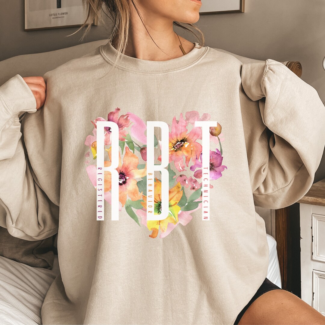 RBT Sweatshirt,aba Sweat,behavior Specialist Crewneck,aba Crewneck ...