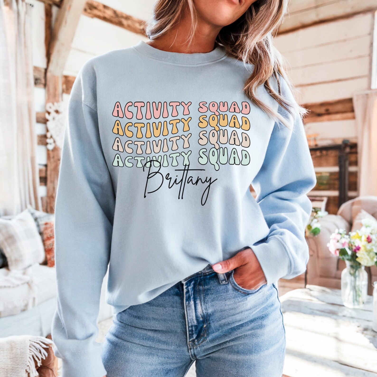 Custom Activity Squad Shirt, Retro Activities Assistant, Activity ...