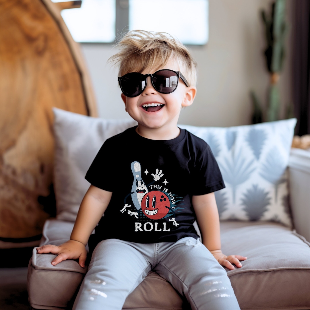 Kids Bowling Shirt, Bowling League Shirts, Kids Bowling Party Shirt ...