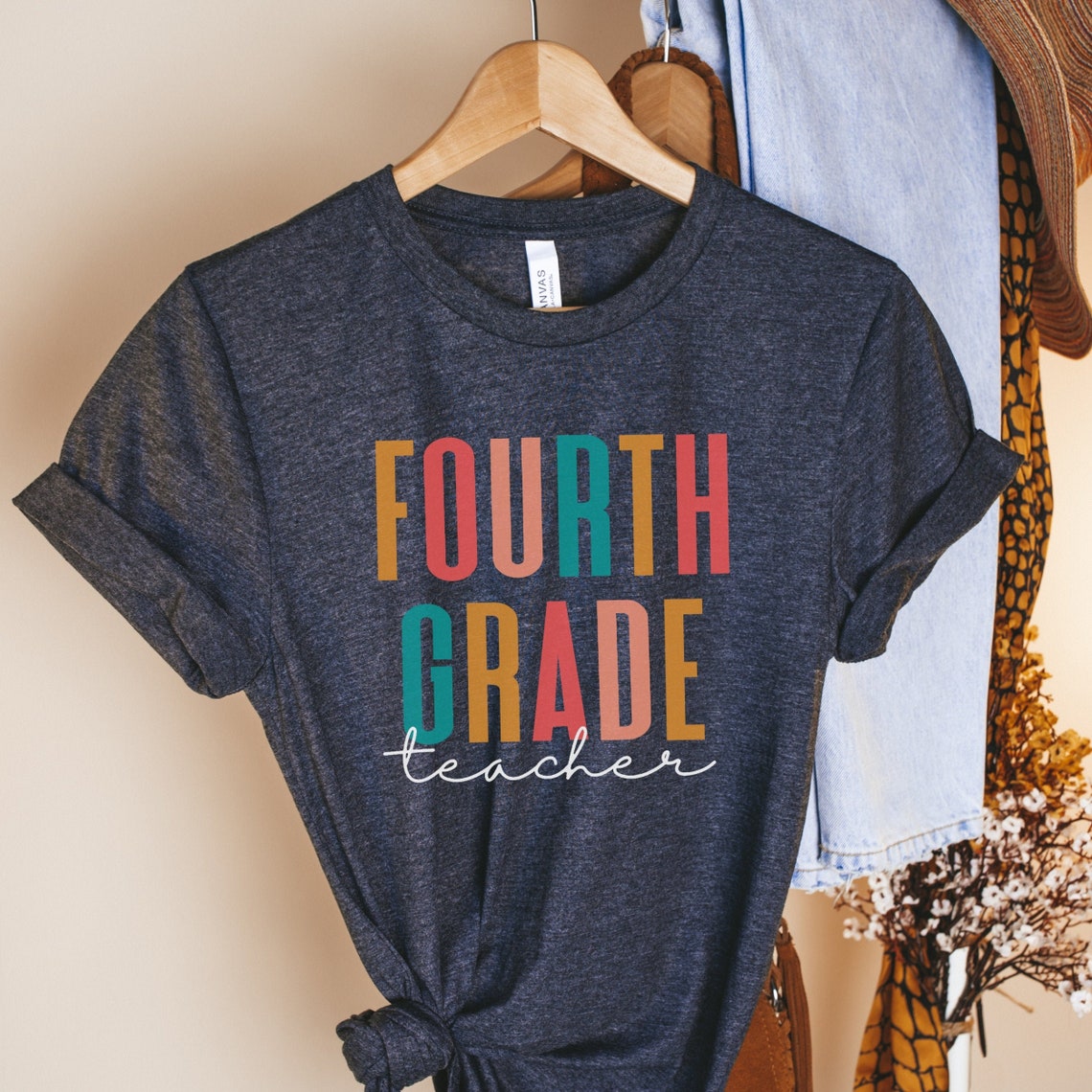 4th Grade Teacher Shirt Fourth Grade Teacher Teacher Shirts - Etsy