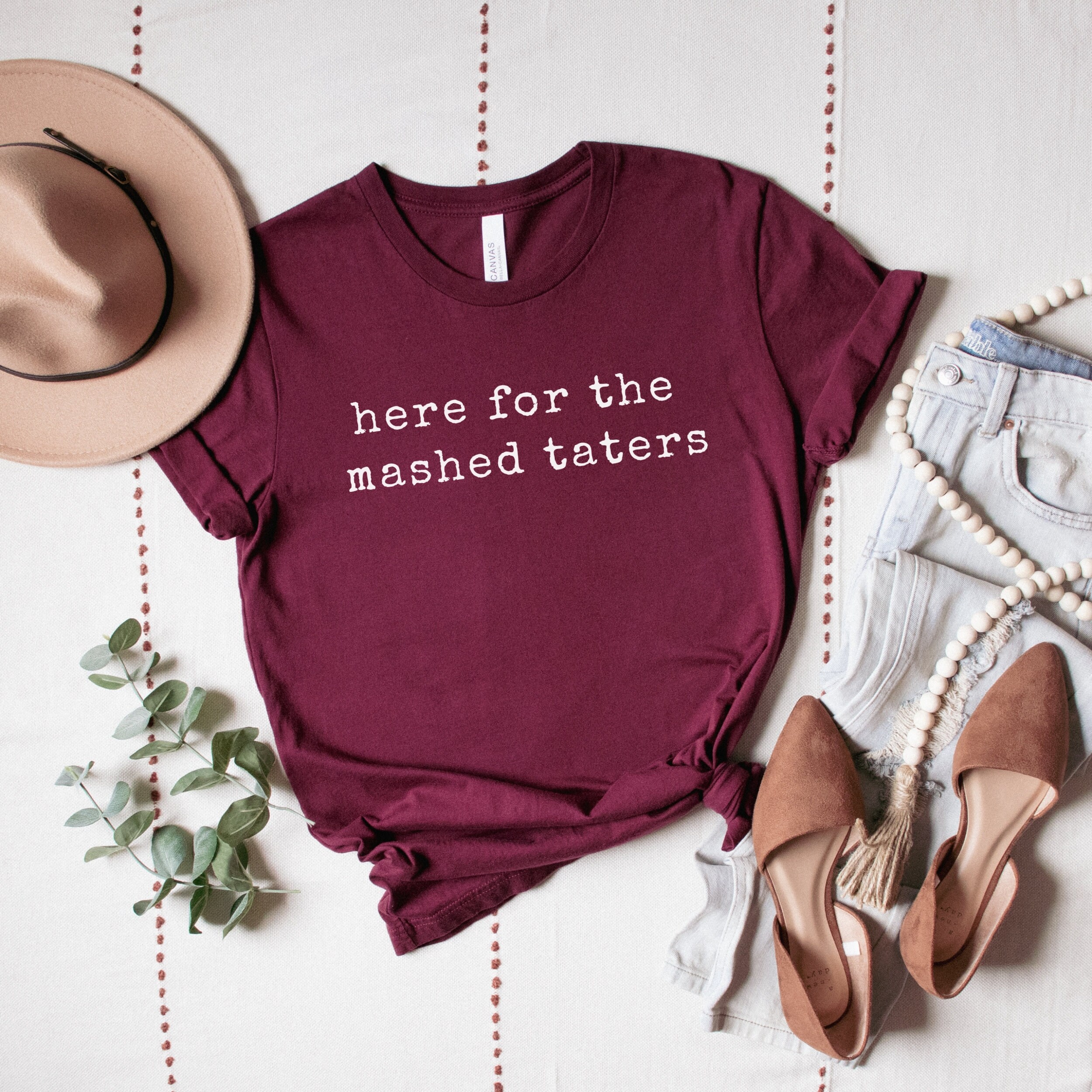 Mashed Taters Shirt, Thanksgiving Lover, Food Shirt, Funny Thanksgiving ...
