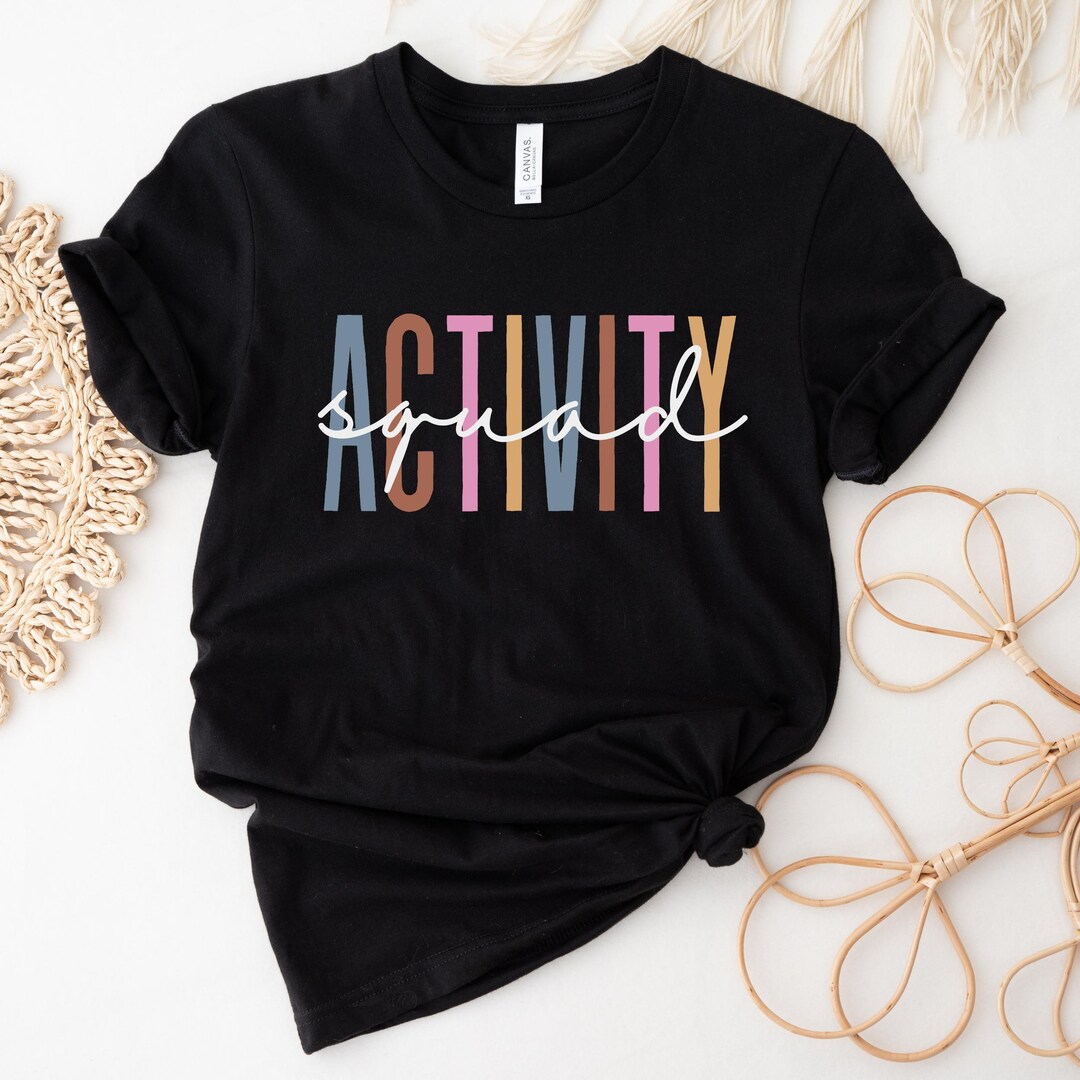 Activity Squad Shirt, Retro Activities Assistant Tshirt, Activity ...