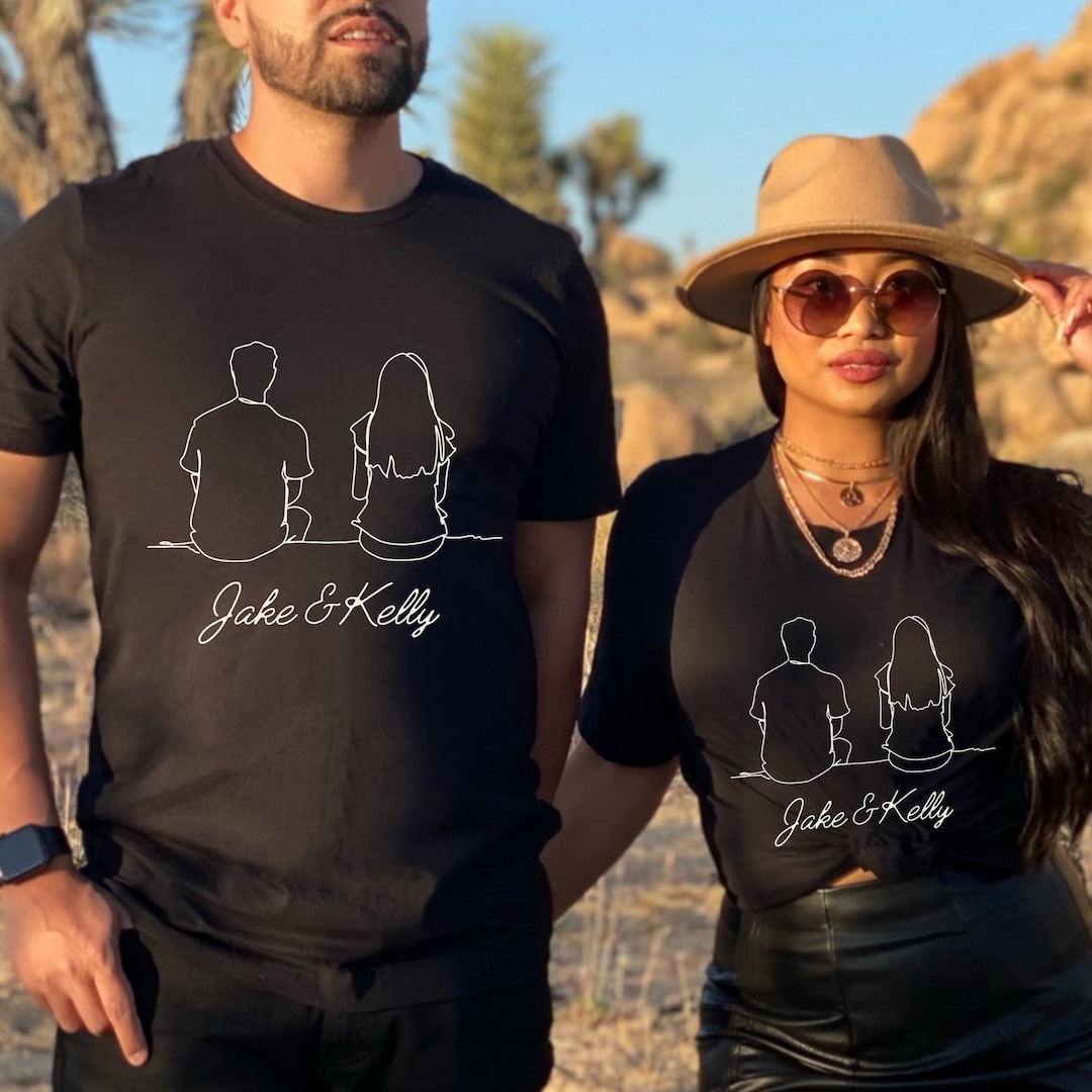 Matching Shirt for Couples, Couple Shirts, Customizable Couple Shirts ...
