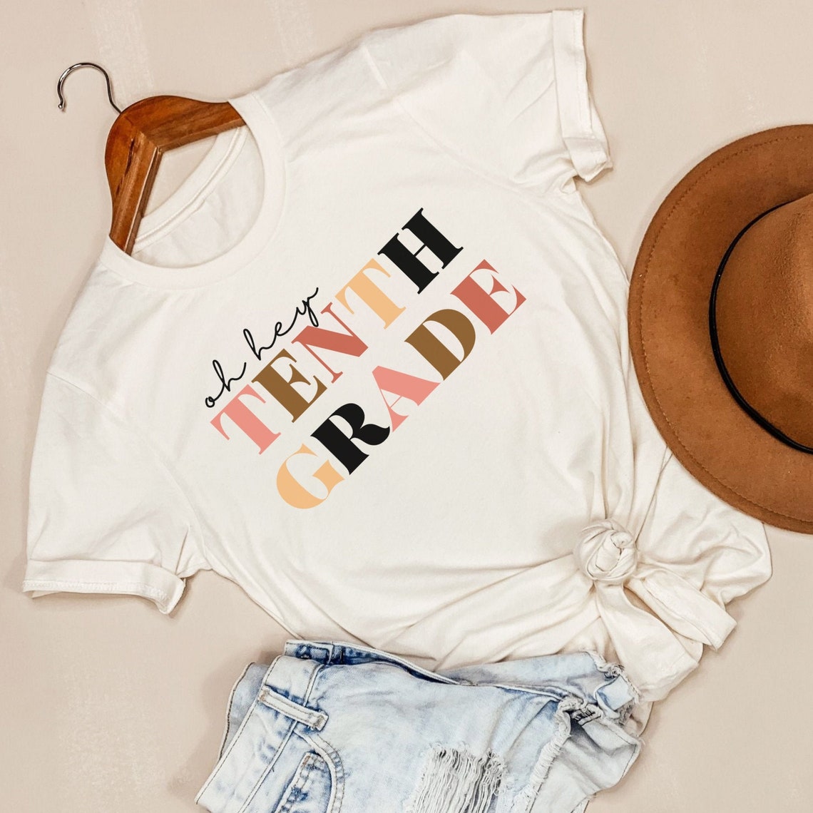 Tenth Grade Shirts for Teachers Hello Tenth Grade Shirt 10th - Etsy