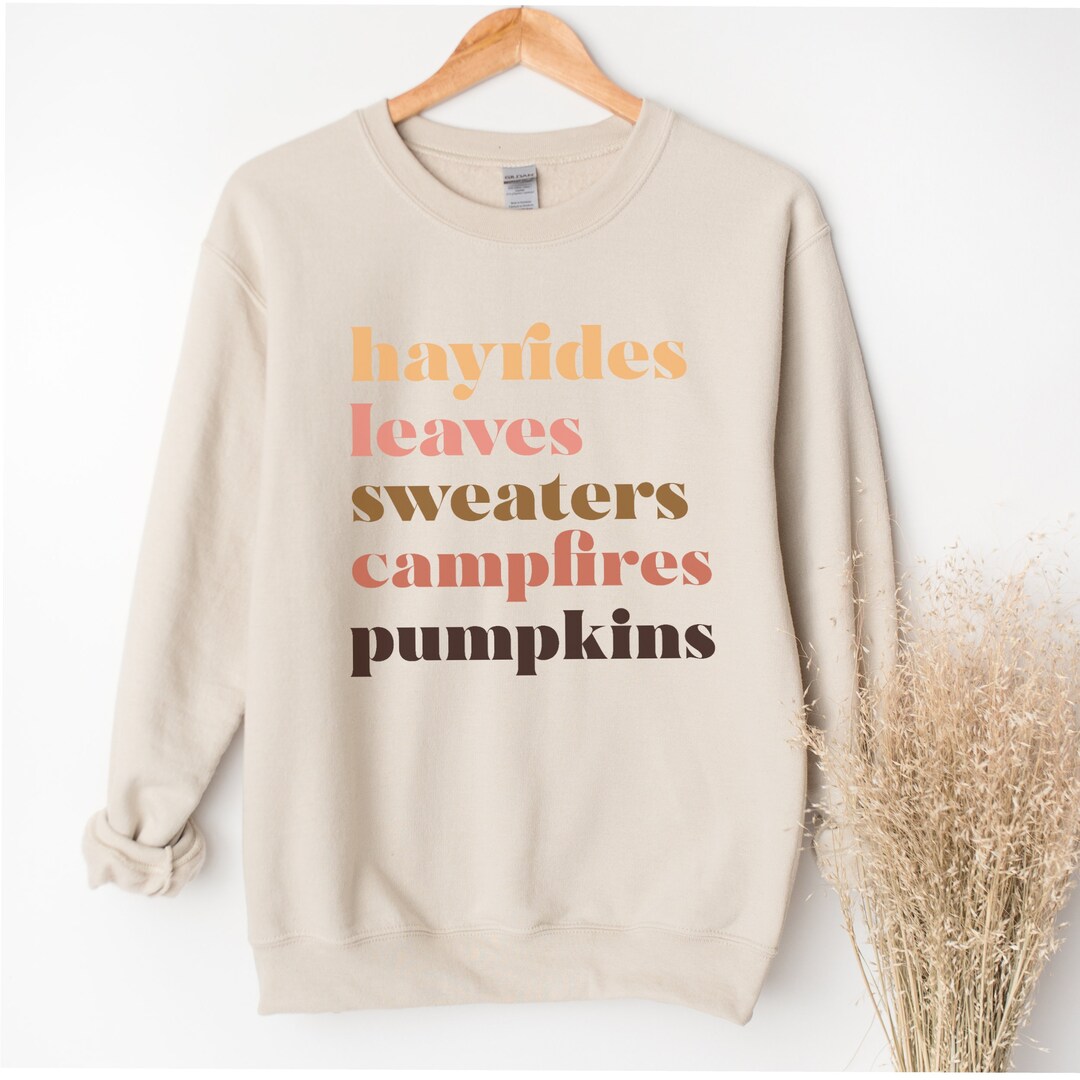 Cute Fall Sweatshirt, Comfy Sweatshirt for Fall, Thanksgiving ...