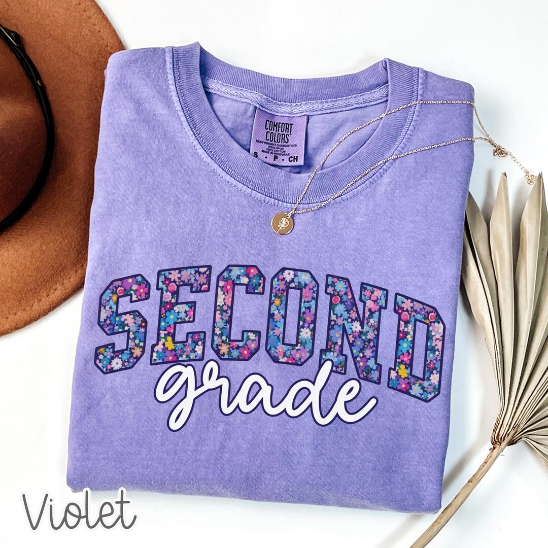 Second Grade Shirt, Second Grade Teacher Shirt, New Teacher Gifts, Home ...
