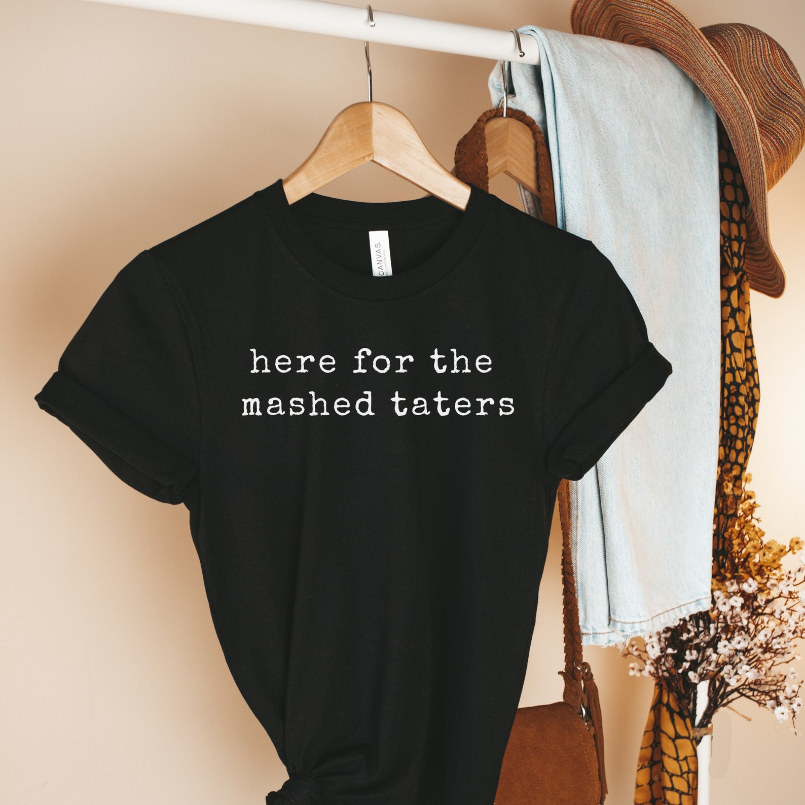Mashed Taters Shirt, Thanksgiving Lover, Food Shirt, Funny Thanksgiving ...
