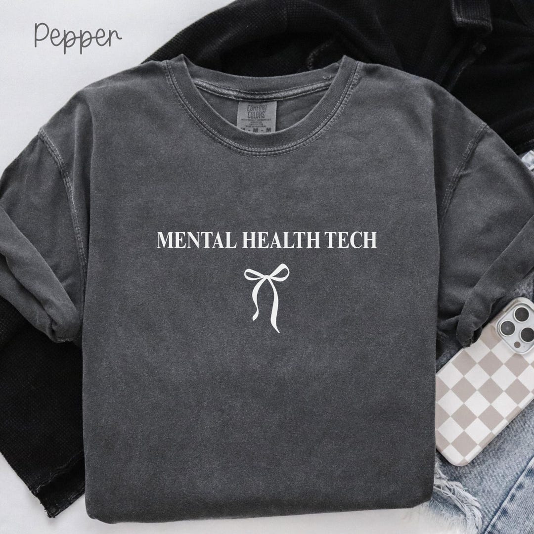 Mental Health Tech Tshirt MHT Shirt Gift for Mental Health Technician ...
