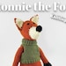 Ronnie the Fox Knitting Kit Make Your Very Own Fox Easy To | Etsy