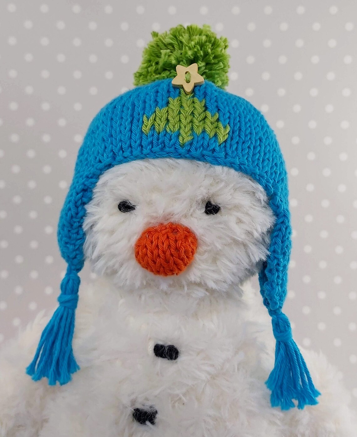 Knitted Toy Knitting Pattern for Ollie the Snowman's Hats - Etsy UK