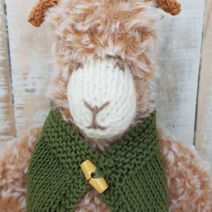 Knitted Toy Knitting Pattern for Alfie Alpaca, PDF Download - Etsy