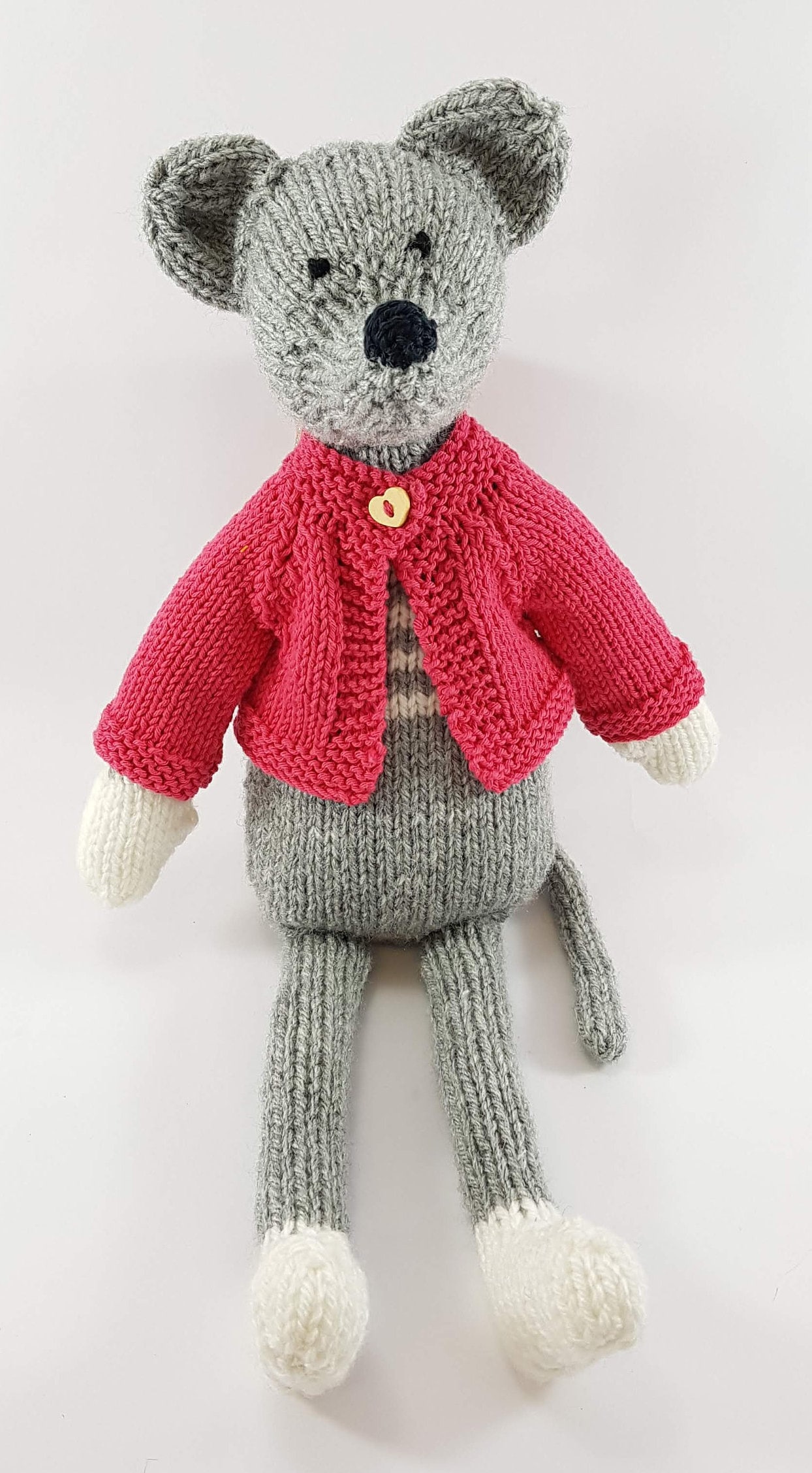 Knitting pattern for Josie the Mouse PDF download | Etsy