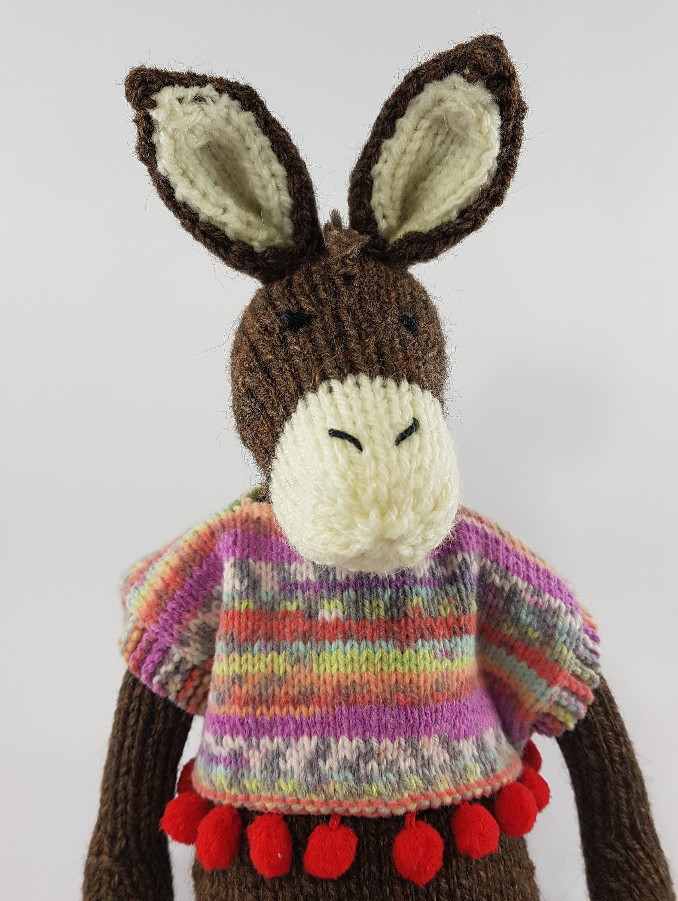 Ned the Donkey Knitting Kit - Make Your Very Own Donkey - Easy to Knit ...