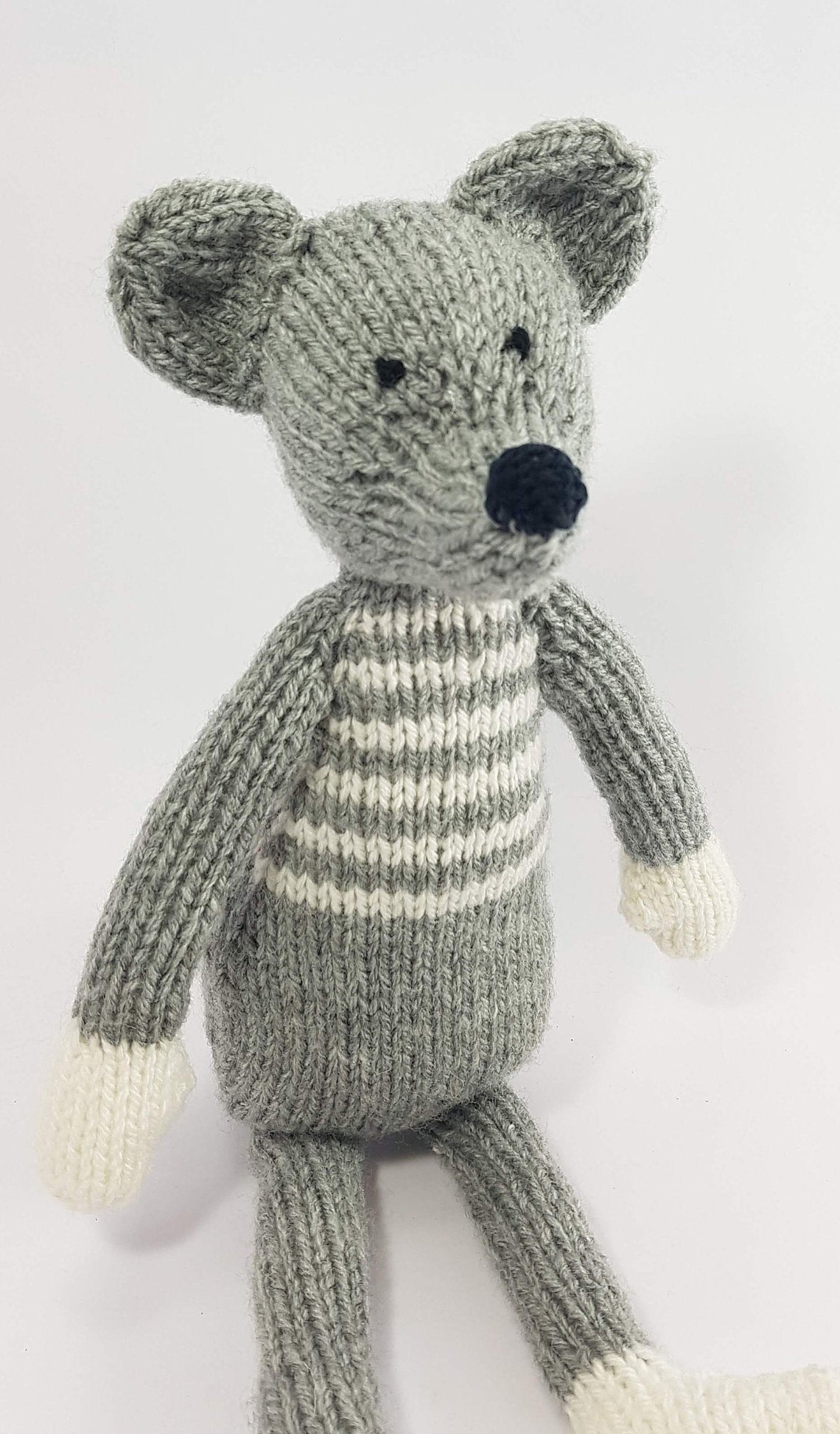 Knitting Pattern for Josie the Mouse PDF Download - Etsy