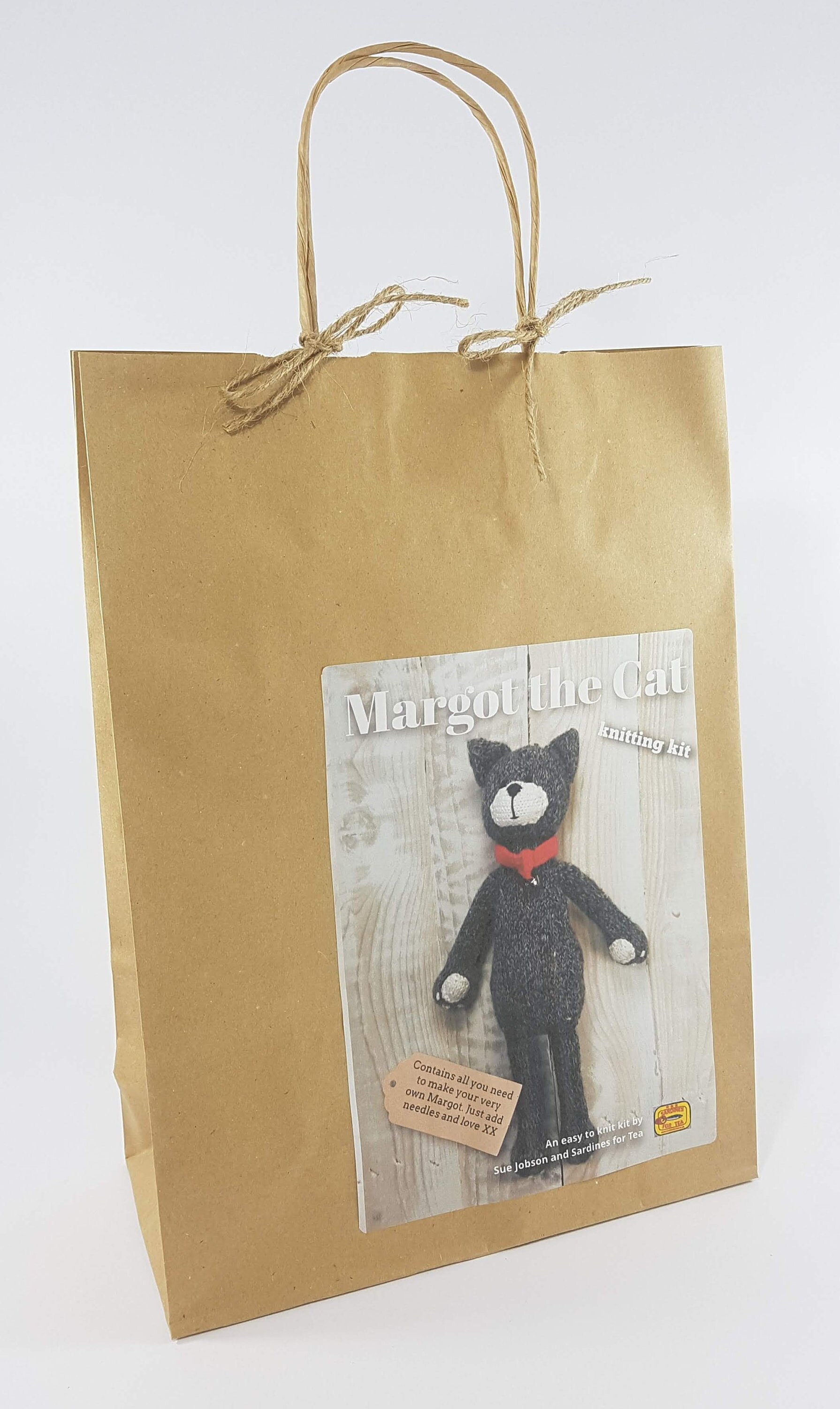 Margot the Cat Knitting Kit Make Your Very Own Cat Easy to - Etsy